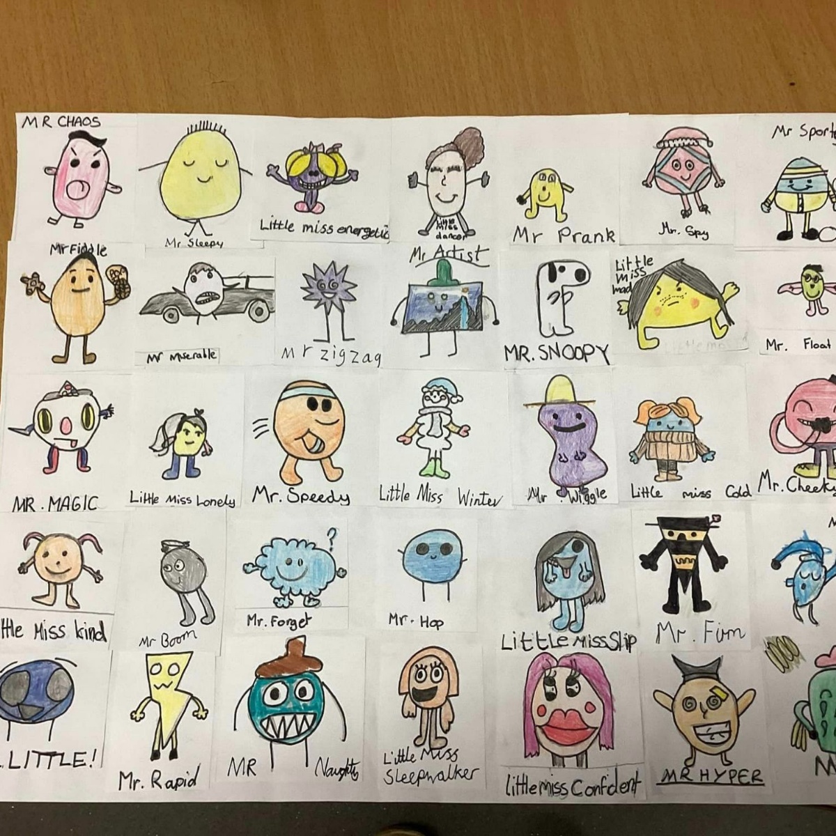 John Wilkinson Primary School and Nursery - Mr Men and Little Miss in ...